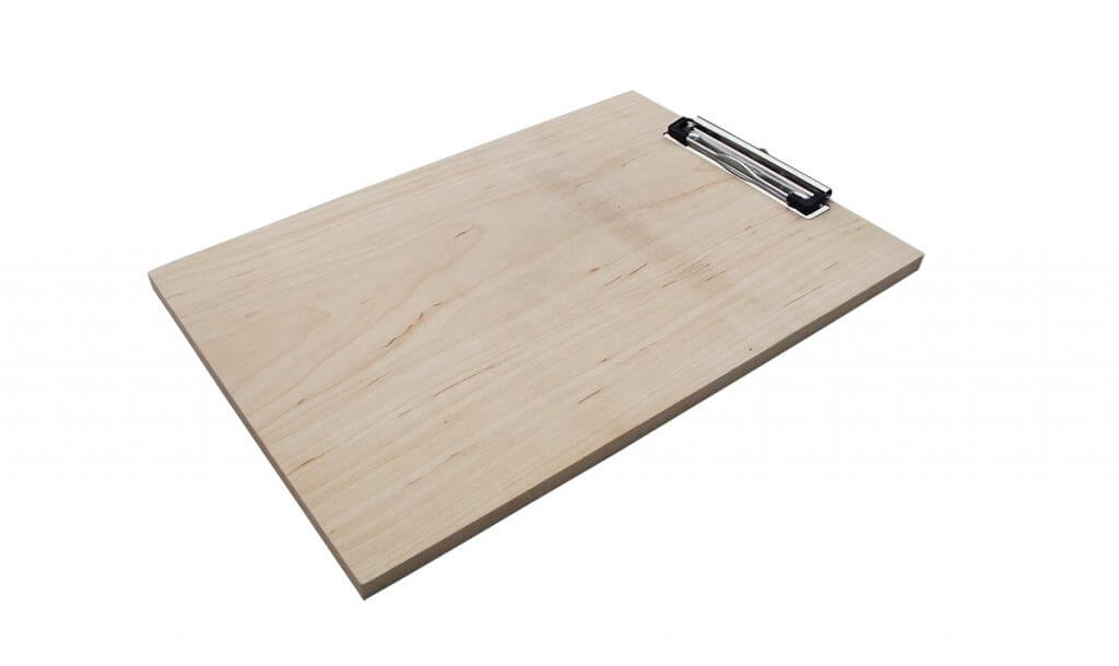 Paper holding board, alder wood - PromoFactory by Intermax
